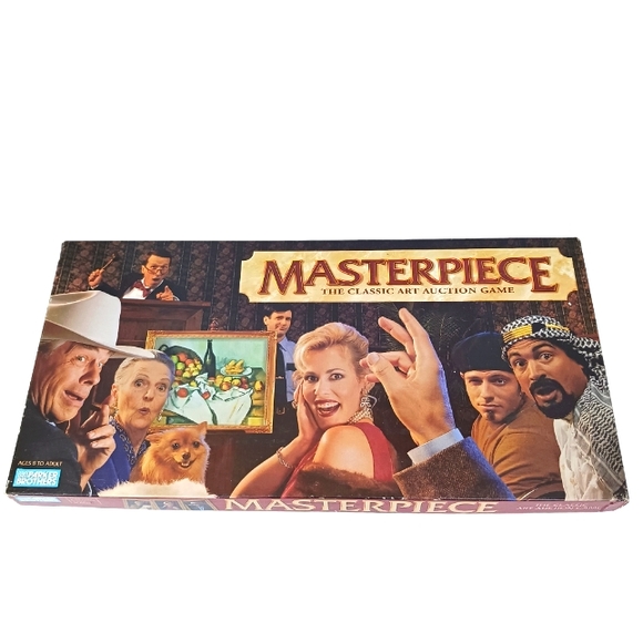 Parker Brothers | Toys | Masterpiece Board Game Art Auction Parker ...